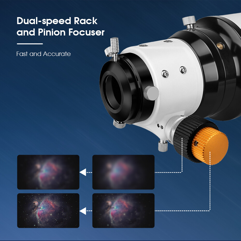 SVBONY SV503 102ED Telescope Astronomical Professional OTA Refractor ...