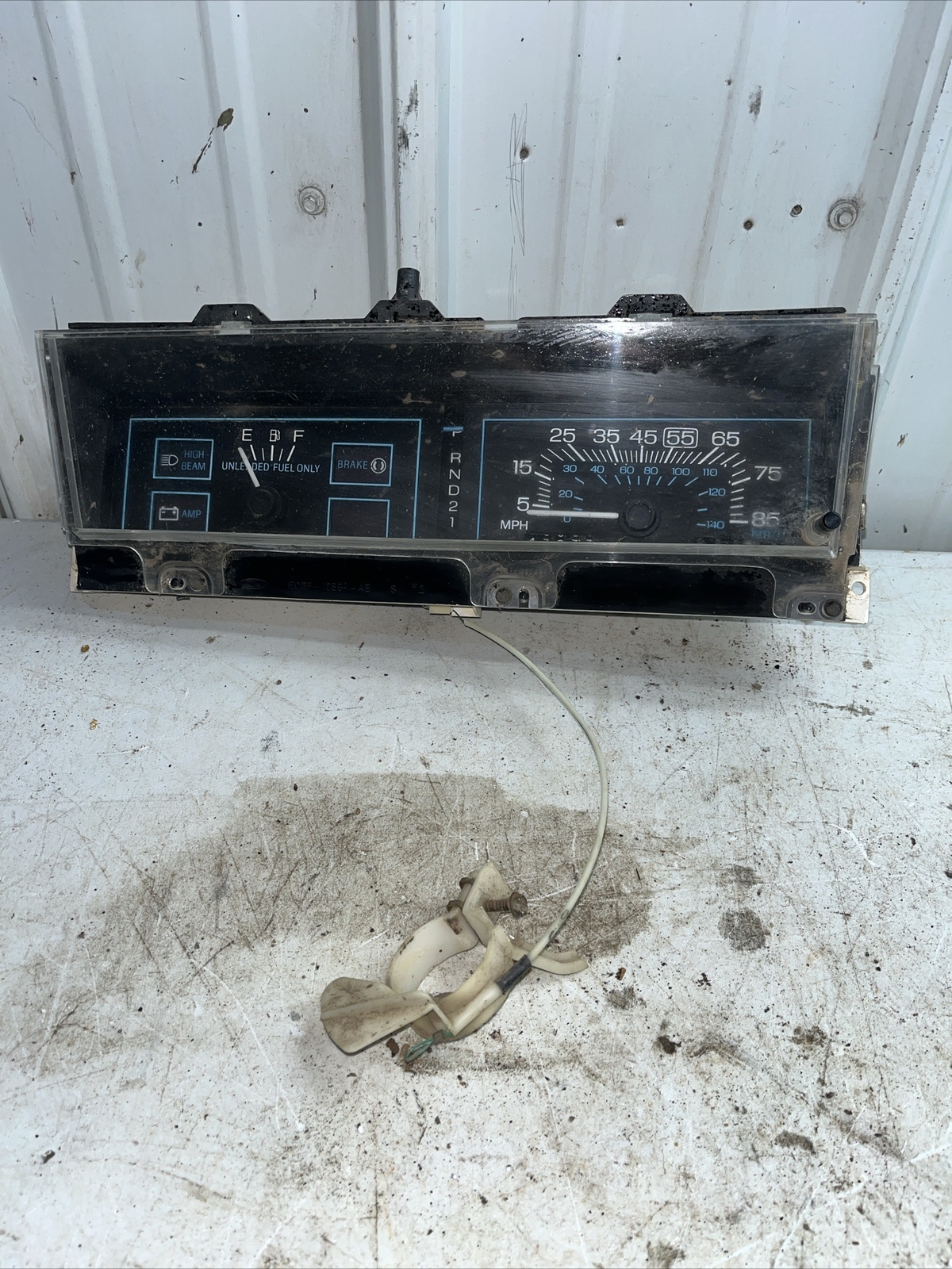 84 85 86 Ford LTD II Foxbody Gauge Instrument Cluster Speedo Fuel Gear ...