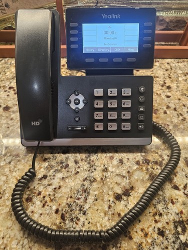 Verizon Yealink SIP-T53W IP Desk Business Phone Corded-Cordless Wi-Fi ...