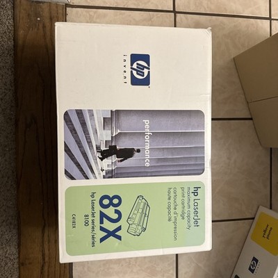 Genuine HP 82X-C4182X Black Toner Cartridge HP LaserJet 8100, 8150 | eBay