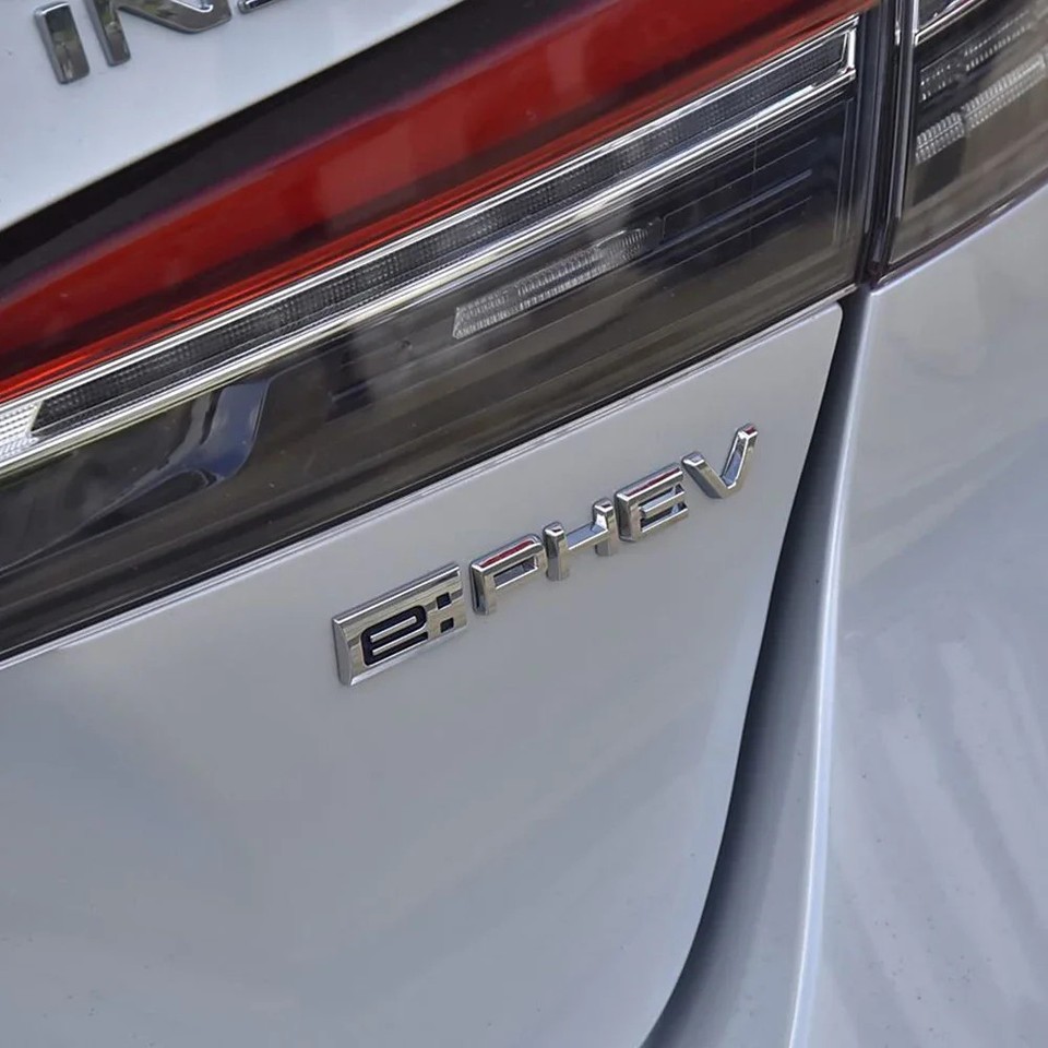 1PC 3D ABS e: PHEV Car Sticker Tail Bumper Badge Auto Rear Trunk Emblem ...
