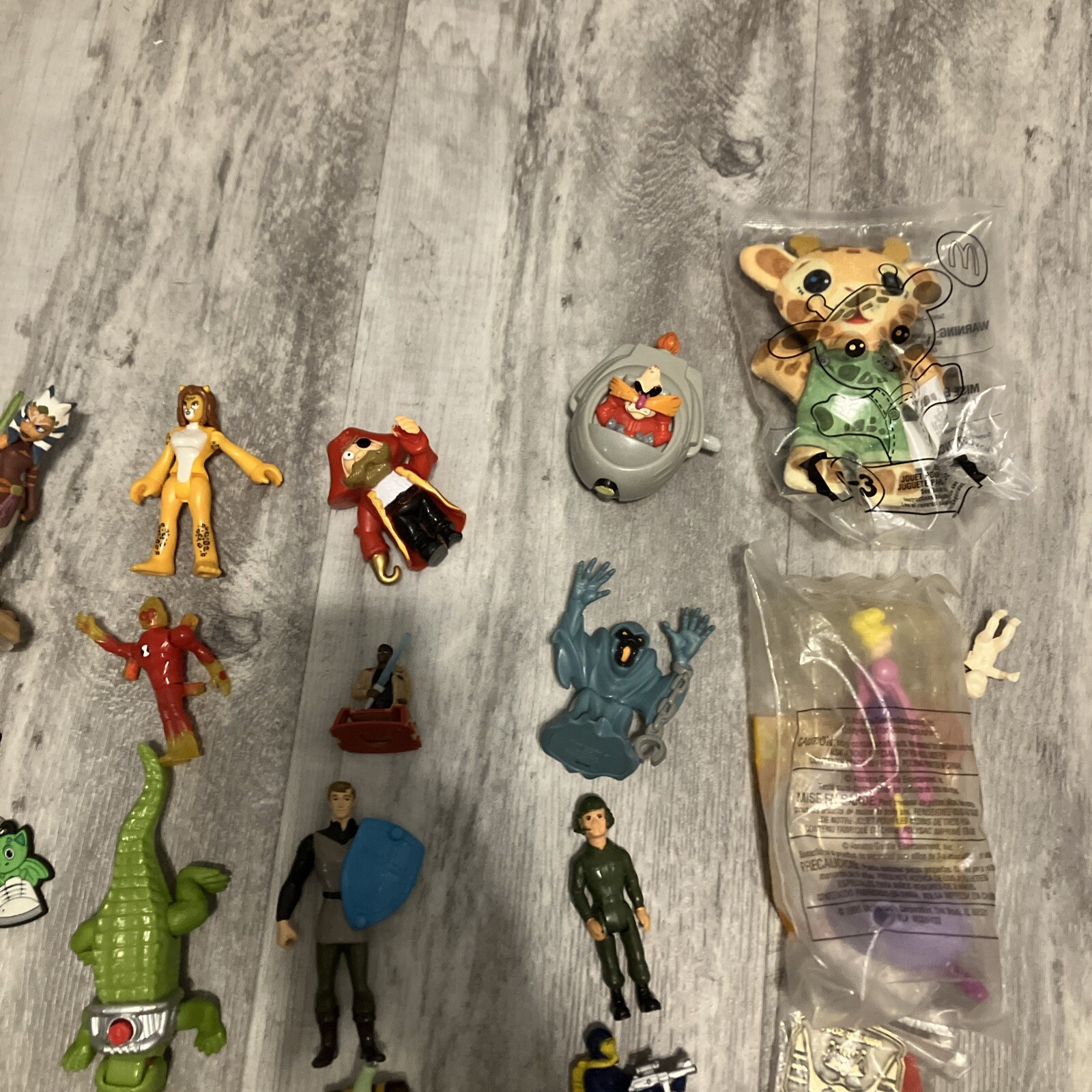 Lot of Vintage 1980s 90s Figures and Toys Snorks Hiking, Boley Pirate ...