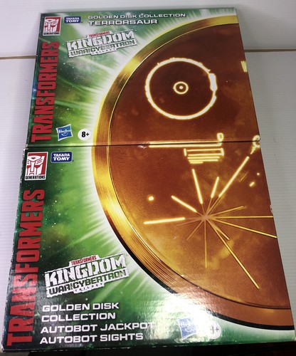 Transformers WFC Terrorsaur + Autobot Jackpot - Golden Disk Collection ...