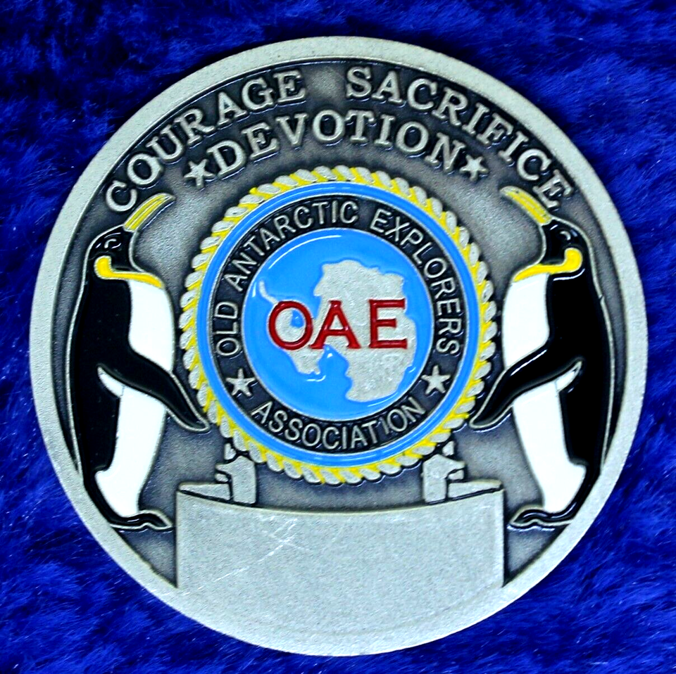 USN USCG OAE Antarctic Operation Deep Freeze Challenge Coin C-5 | eBay