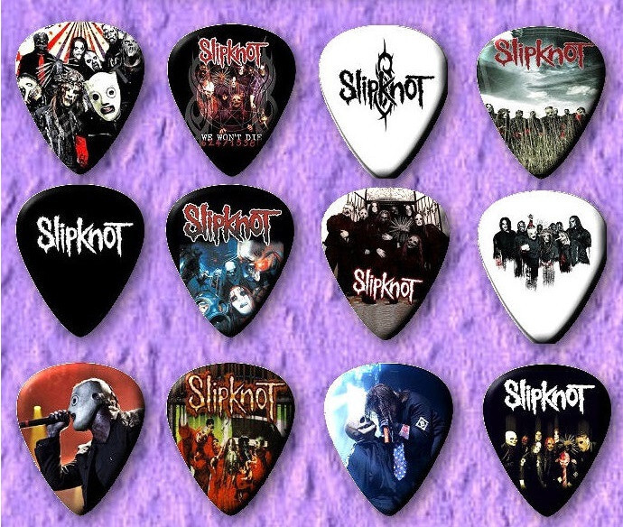SLIPKNOT Guitar Picks Set of 12 | eBay