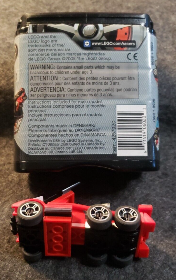 Lego Tiny Turbo Racers (8656) - F6 Truck 2005 no instructions (C1B1) | eBay