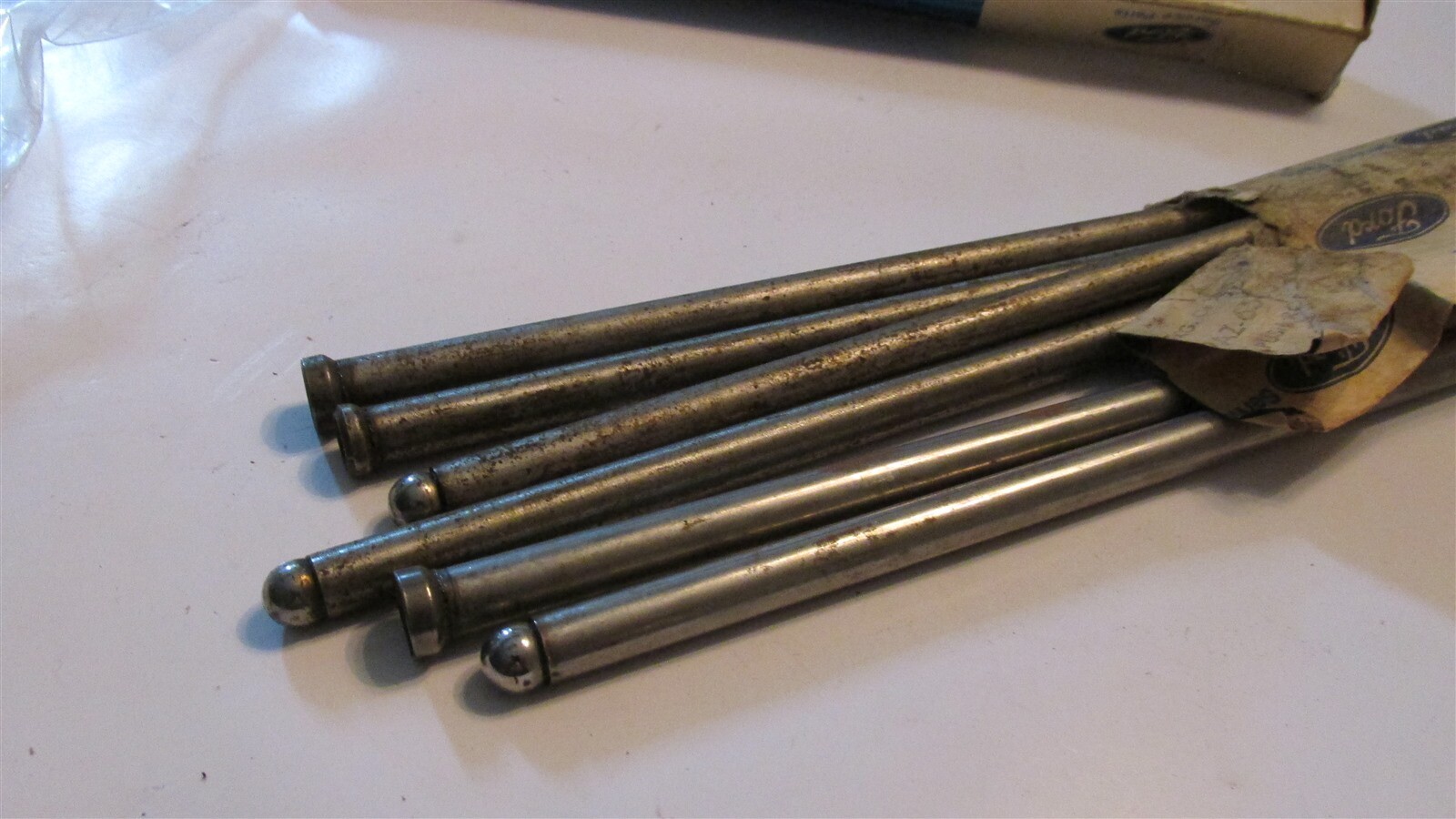 NOS 1969 1970 FORD MUSTANG BOSS 429 ENGINE PUSH RODS C9AZ-6565-A SET OF ...