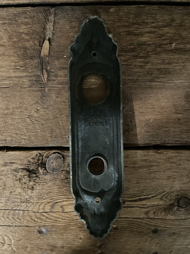 Antique Victorian, Back Plate, Art Deco, Entry Door, Single Backplate ...