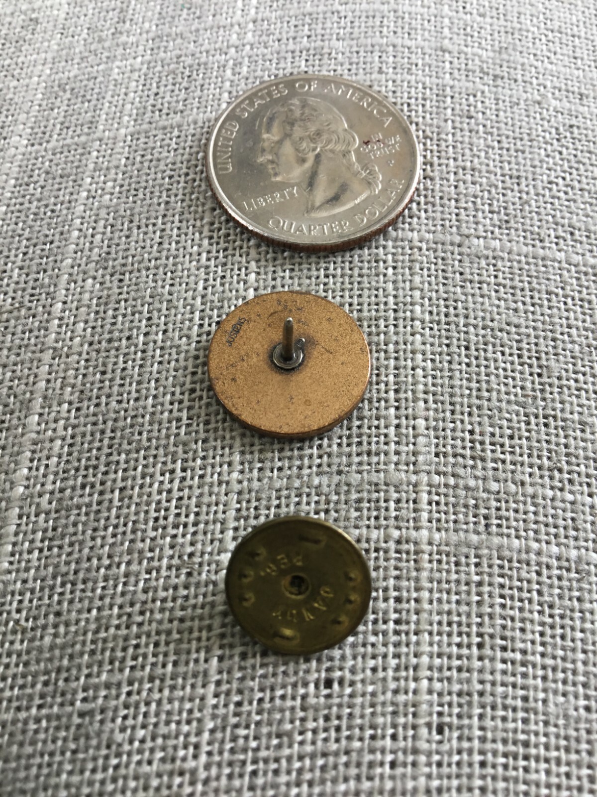 Jostens “United We Stand” 9-11 Memorial Brass Pin. 9 Bars & 11 Stars ...