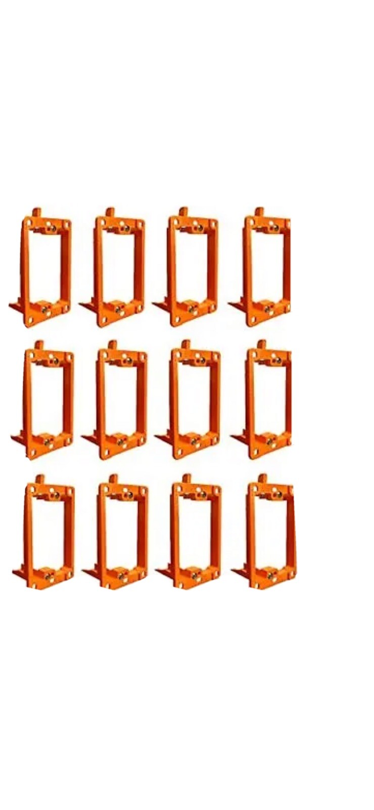 BWP Single 1-Gang Drywall Bracket Face Wall Plate Mount Mud Ring Low ...