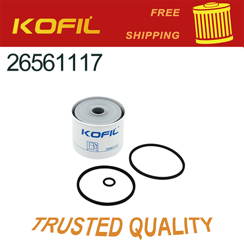 1X 26561117 Fuel Filter Replaces Perkins 26561117, 26560017,Wix 33166 ...