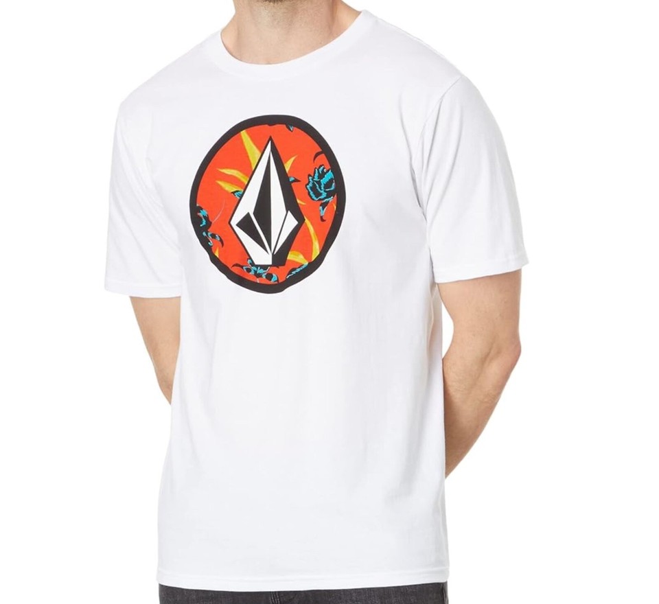 New Volcom Men's Crisp Stone Short Sleeve Mens Tee T Shirt VLC-16 | eBay