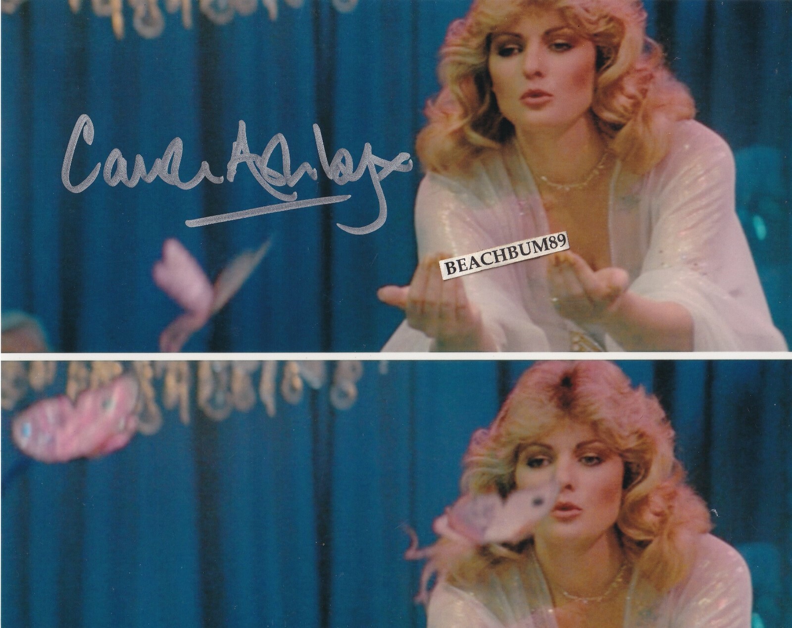 James Bond Actress - (((CAROLE ASHBY))) Autographed 8X10 Color Photo ...