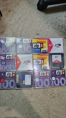 Lot of 23 Iomega 100mb and 250mb ZIP Disks Media - Used | eBay