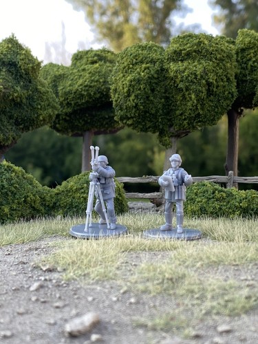 WW2 German Luftwaffe Forward Observer Team 28mm Bolt Action | eBay