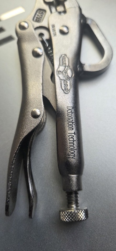 EOD New Detonation Technology 5" Vise Grip Top Tier Curved Jaw Remote ...