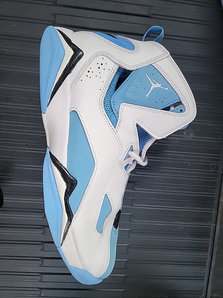 Nike Jordan True Flight Shoes 342964-140 Mens 11.5 White Blue ...