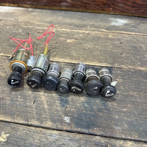 Assorted Lot Of Vintage Car Automobile Lighters Cigarette X 7 Untested ...