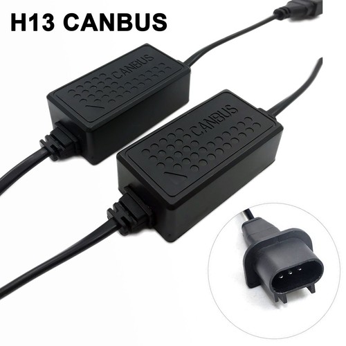 A1 2x LED Canbus Decoder H13 9008 Headlight Computer Error HID Warning ...