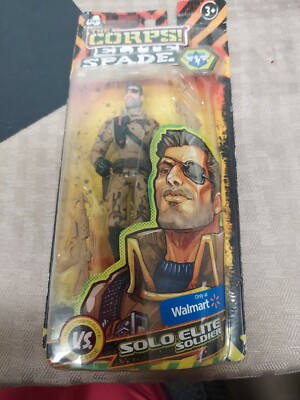 The Corps! ELITE Spade Character Action Figure Discontinued NEW FREE ...