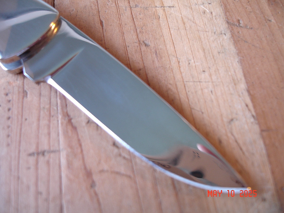 @@ PRE 1986 BUCK KNIFE ULTIMA 1 506 ~ MP 425M BLADE GOLD MOTHER OF ...