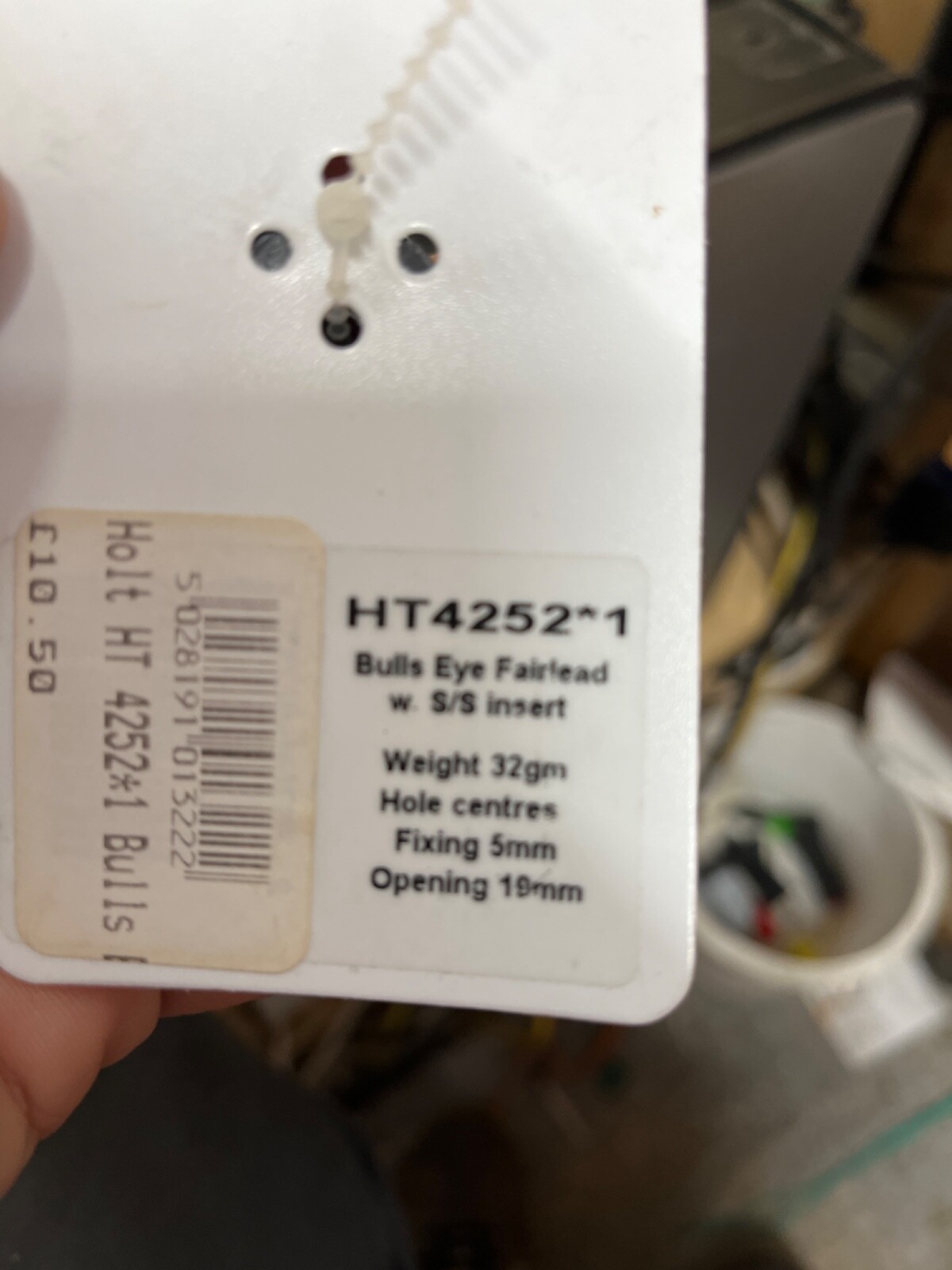 Holt Allen Ha152 X 6 Units With 14mm Stainless Steel Insert Bullseye ...