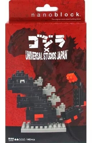 Nanoblock Godzilla x Universal Studios Japan collaboration limited ...