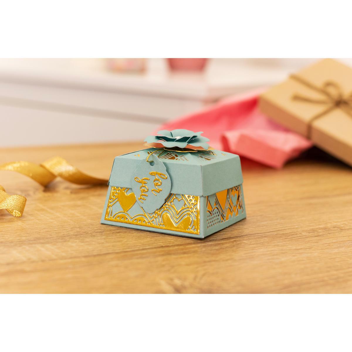 Crafters Companion - Gemini Favour Box Dimensional Dies - Cutting Dies ...