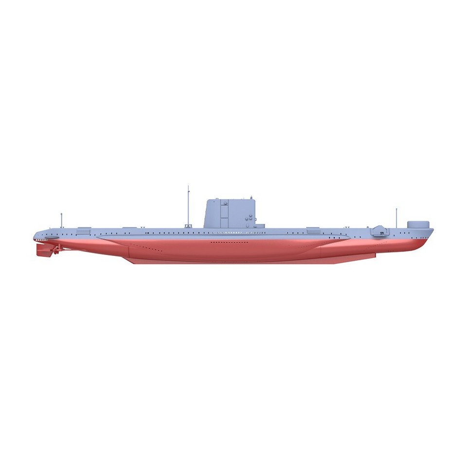 1/700 HMS A class Submarine Alliance Full Hull Military Model Kit ...