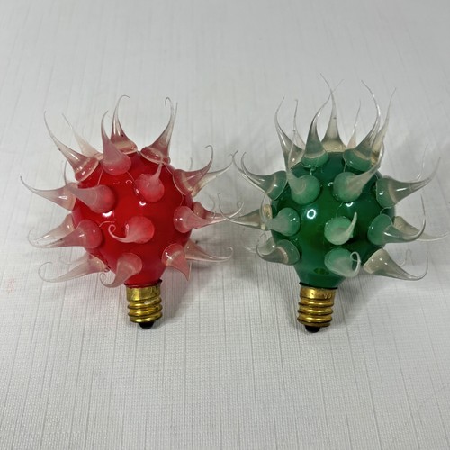 CRAZY GLOW Silicone Dip Bulbs Christmas Holiday Light Retro Replacement ...