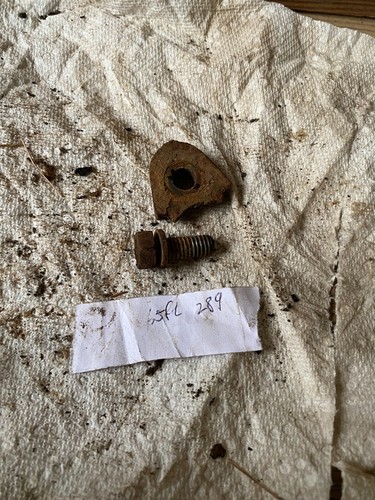 (1) 1970s 1960s Ford 302 5.0L 289 distributor hold down bracket clip ...