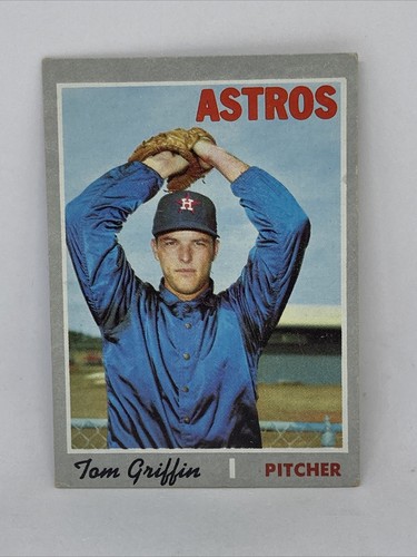 Tom Griffin 1970 Topps Baseball Card #578 Houston Astros Near Mint | eBay