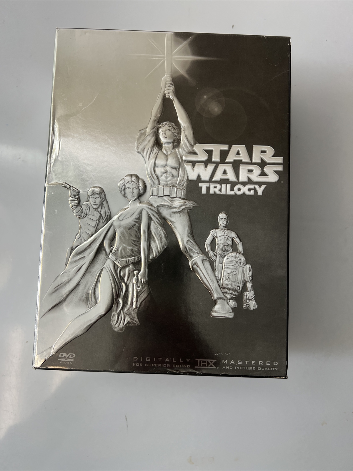 Star Wars Trilogy (DVD, 2004, 4-Disc Set, Widescreen Edition) PLUS 1,2 ...