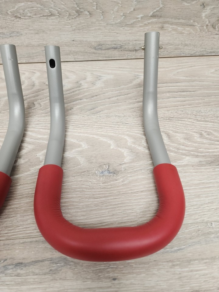 Ab Rocket Twister Abdominal Trainer Replacement Red Padded Handles ONLY ...