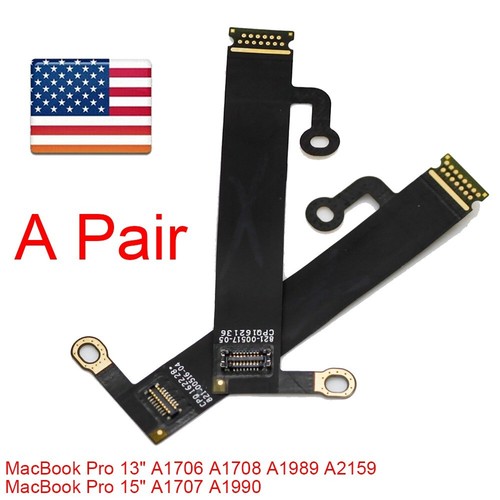 LCD Display Backlight Flex Cable 1 Pair For Apple MacBook Pro 13" 15 ...