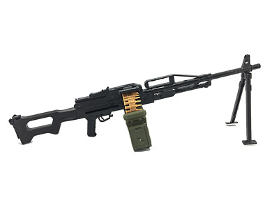 1/6 Scale PKP Medium Machine Gun Russian Army Gun Model Toys Action ...