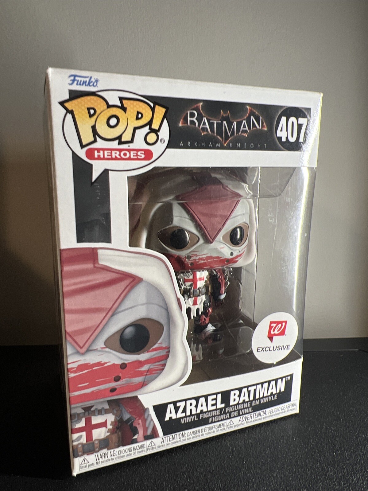 Funko Pop Heroes Arkham Knight Batman Azrael Batman #407 - Walgreens ...