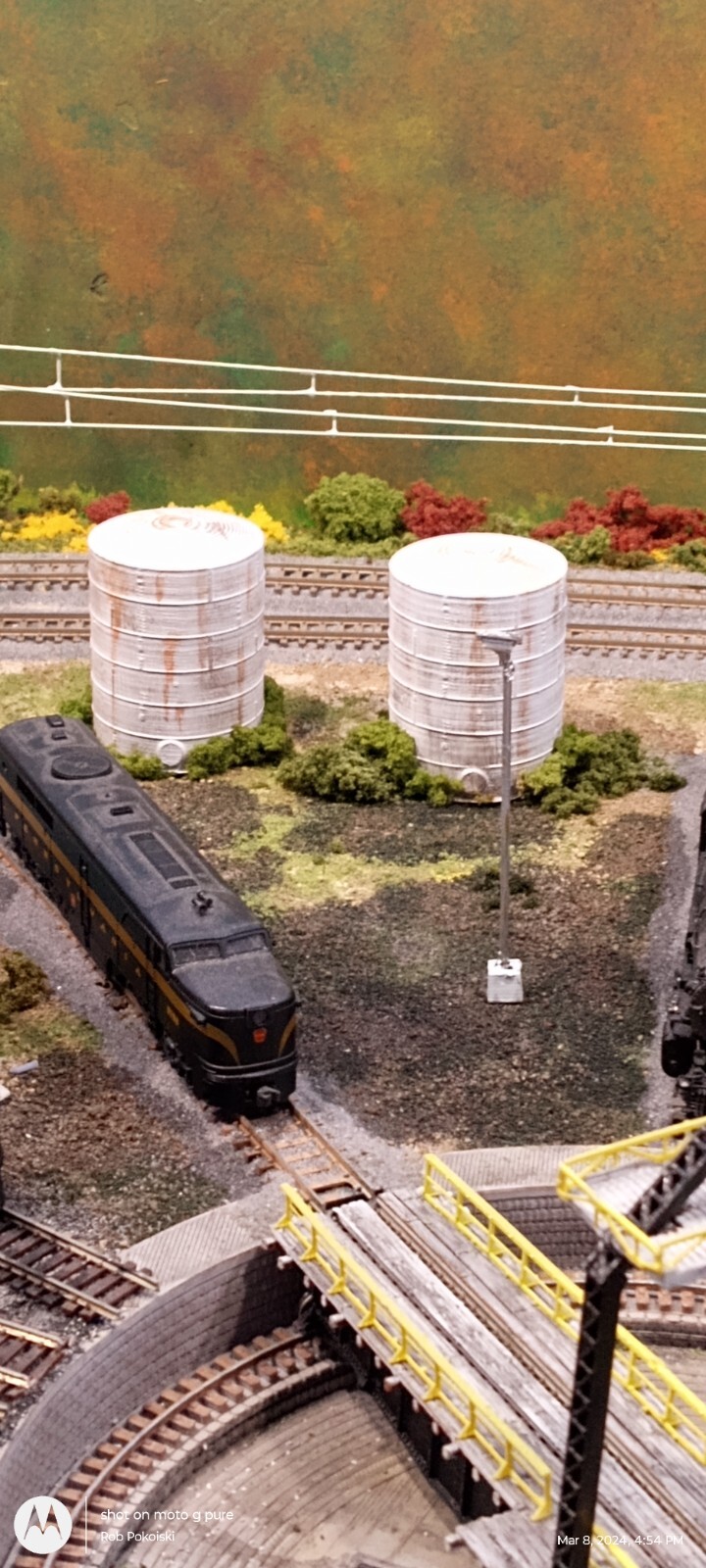 N scale storage tanks Painted | eBay