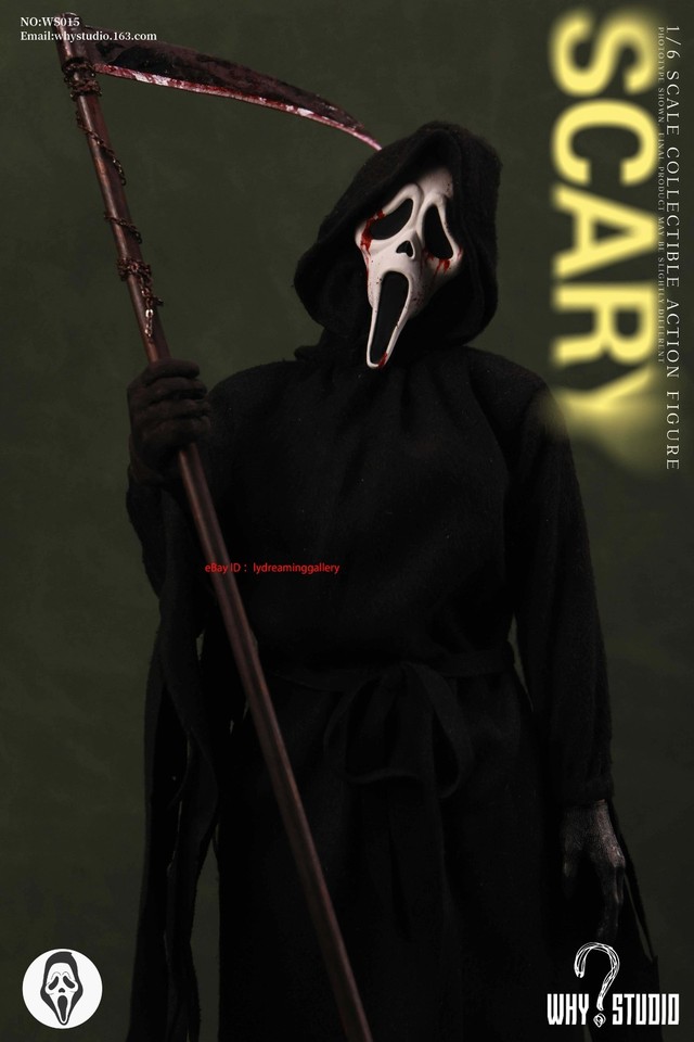 WHY STUDIO WS015 Scream Scary Movie 1/6 Scale Limited Collectible ...