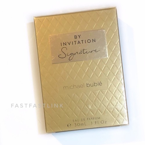 MICHAEL BUBLE BY INVITATION SIGNATURE 30ml EDP SPRAY WOMENS FRAGRANCE ...