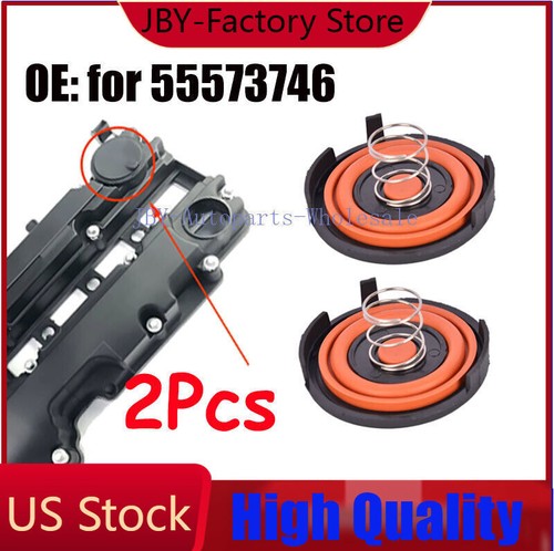 2Sets PCV Valve Cover Repair Membrane Kit For Chevrolet Cruze 1.4L ...