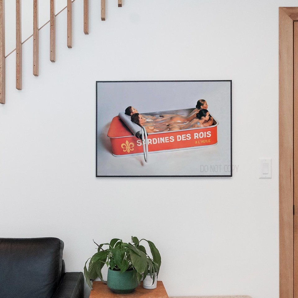 Sardines of the Kings | Sardines des Rois a l'Huile Premium Art Print ...