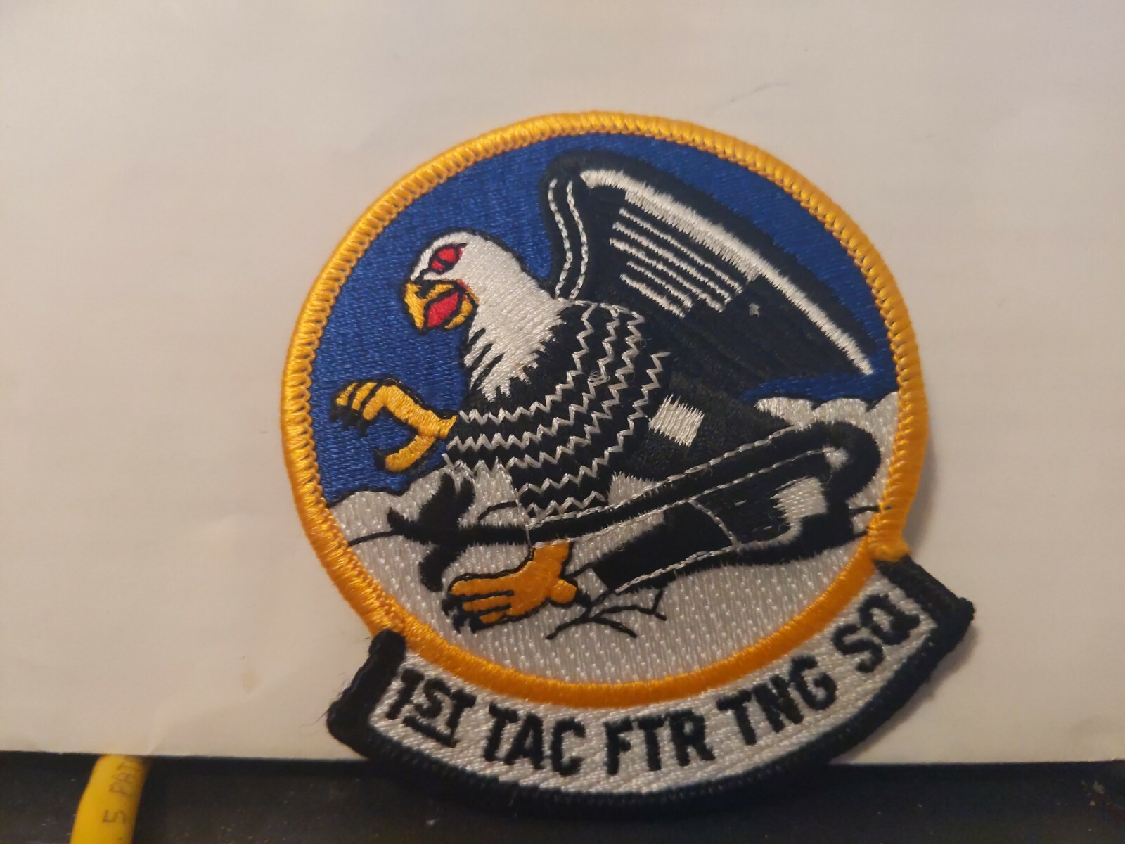 1st Tactical Fighter Training Squadron Patch 3 1/2 x 3 inches | eBay