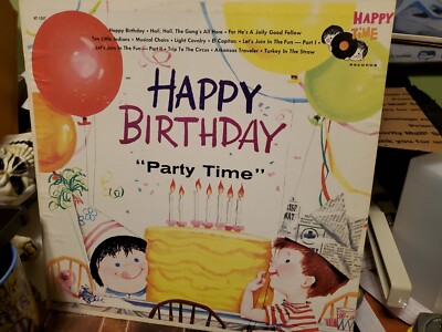Happy Birthday "Party Time" Happy Time Records HT-1007 Happy Birthday ...