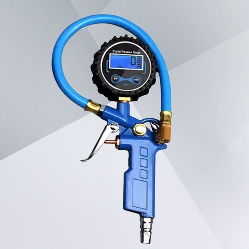 Digital Pressure Gauge Tire Testing Tool Heavy Duty Air for Tires | eBay