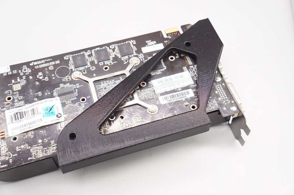 Wall Mount Display Secure Holder for Standard PCIE Graphics Cards GPU ...