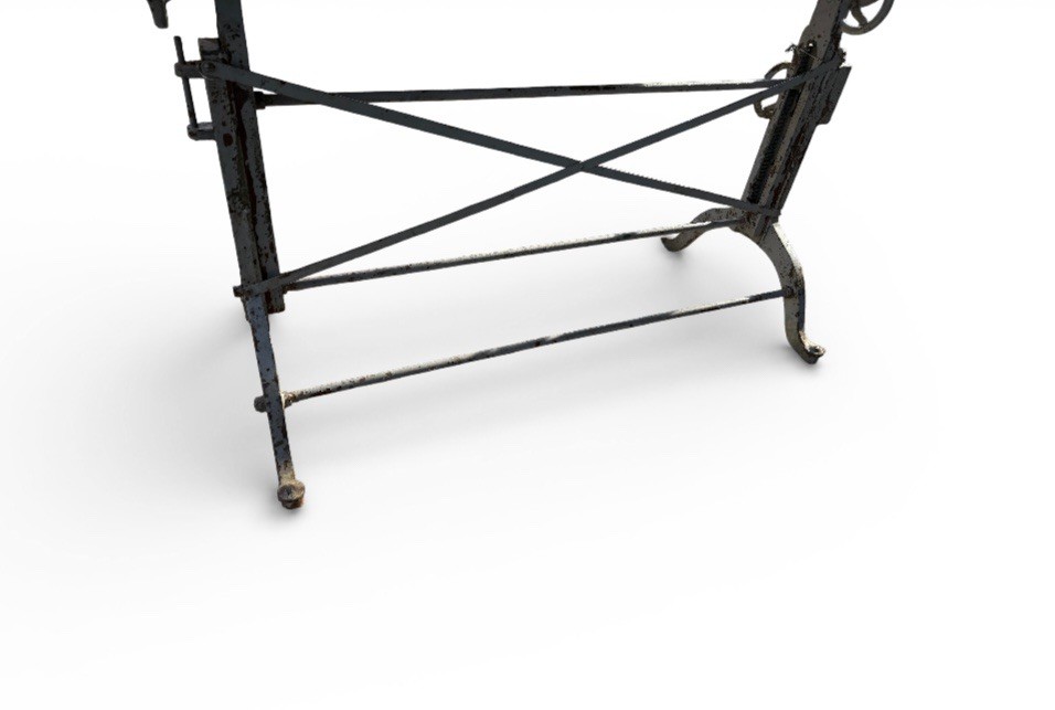 1920s Post Industrial Adjustable Easel Drafting Table Office Study ...