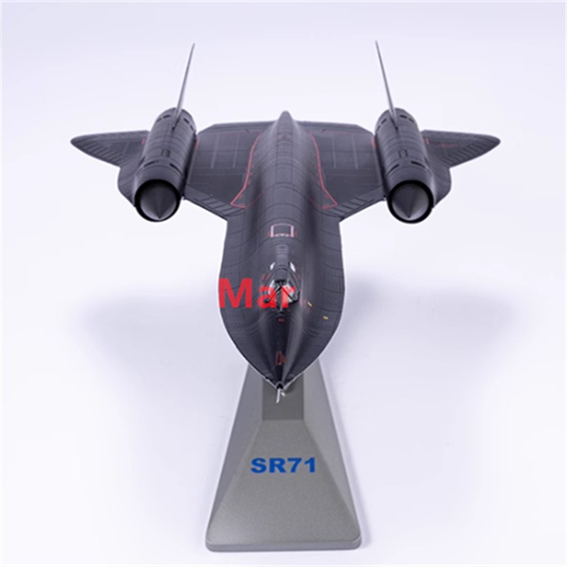 1:72 Scale SR-71 Blackbird Reconnaissance Aircraft Alloy Display Models ...