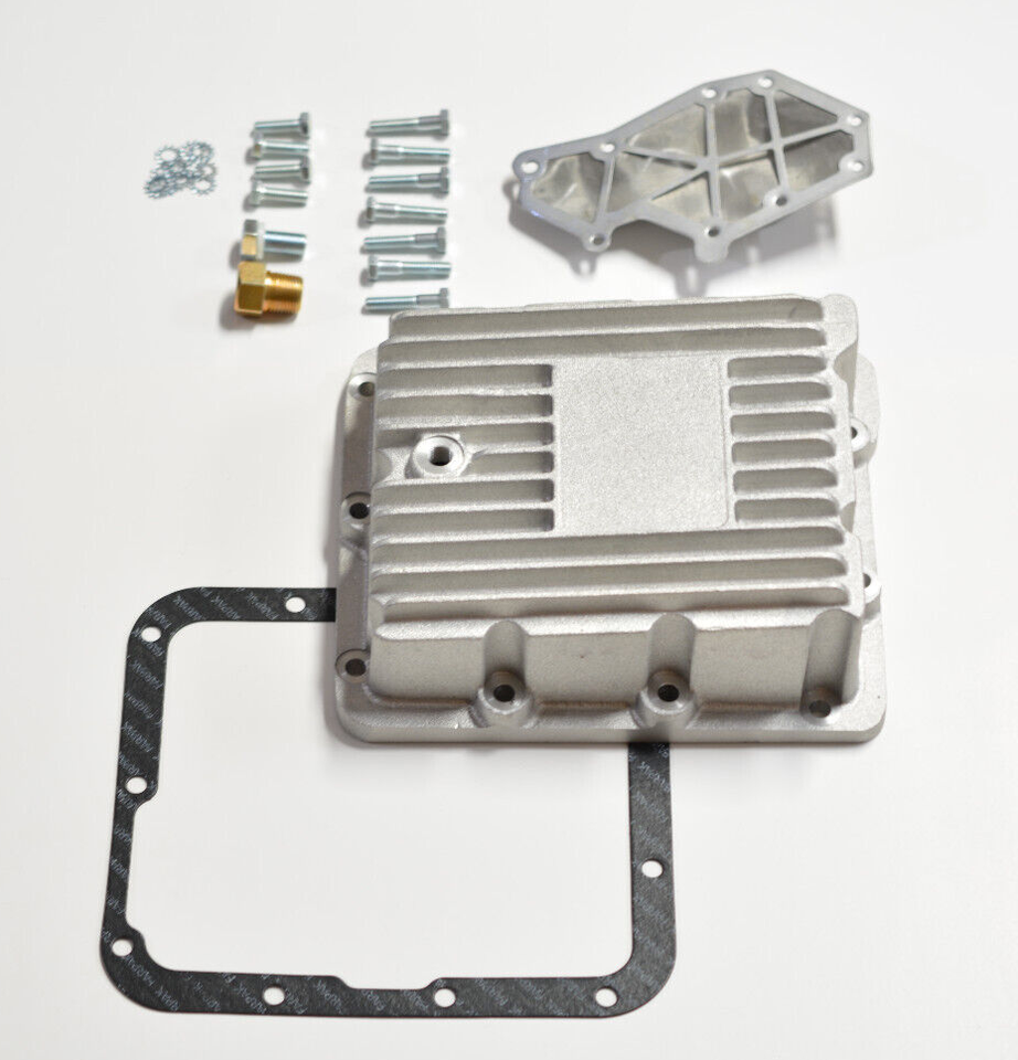 BTE Ford C4 Pan Fill Deep Aluminum Transmission Pan, Bolts, Gasket ...