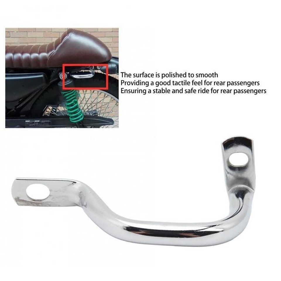 Motorcycle Rear Grab Bar Enhanced Comfort Passenger Grab Handle For ...